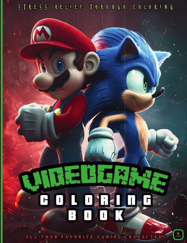 Videogame Coloring Book for All Ages