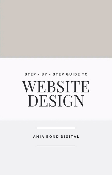Step by Step Guide to Website Design