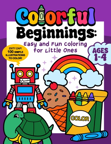 Colorful Beginnings Coloring Book