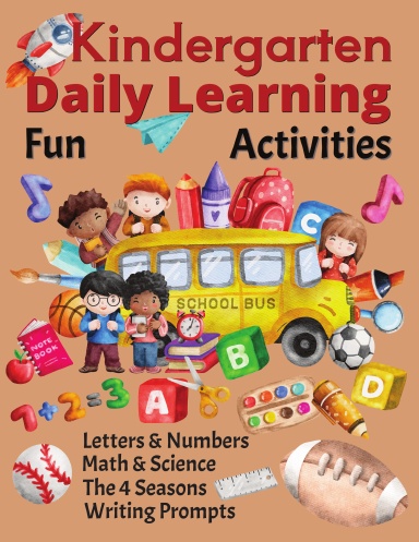 Kindergarten Activity Book - Daily Learning Fun Activities, Early ...