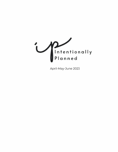 Quarter 2, 2023 Planner- White