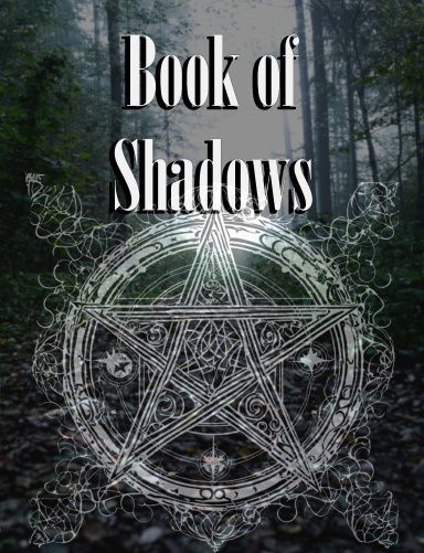 Book of Shadows Journal/Spellbook - with Wiccan Rede