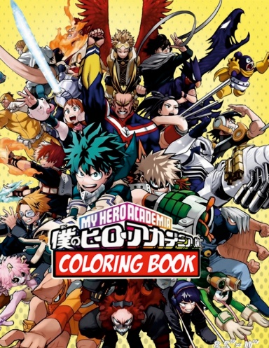 My Hero Academia: Anime Coloring Book