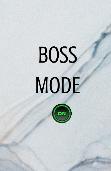BOSS MODE ON (Black and White 100 pages)