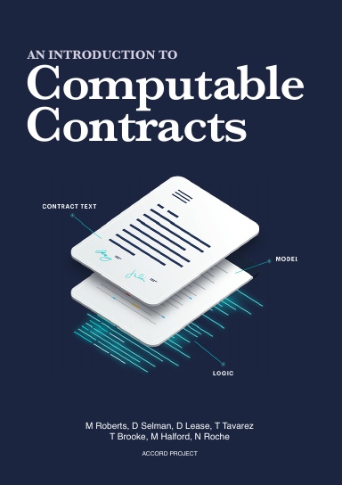 Book Release: An Introduction to Computable Contracts - Accord Project