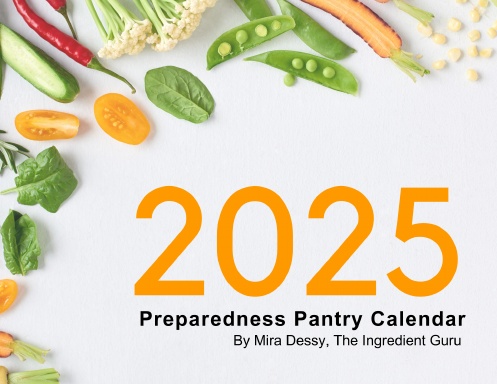 Preparedness Pantry 2025 Calendar