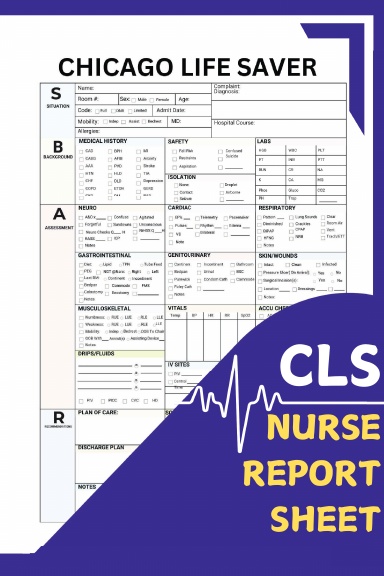 SBAR Report Sheets for Nursing Students