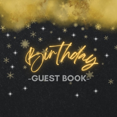 Happy Birthday Guest Book