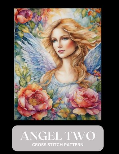 ANGEL TWO CROSS STITCH PATTERN