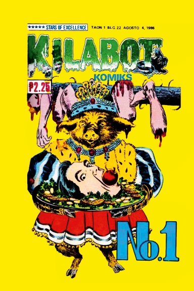 Kilabot No.1 Filipino Horror Komiks Agosto 4 1986 issue