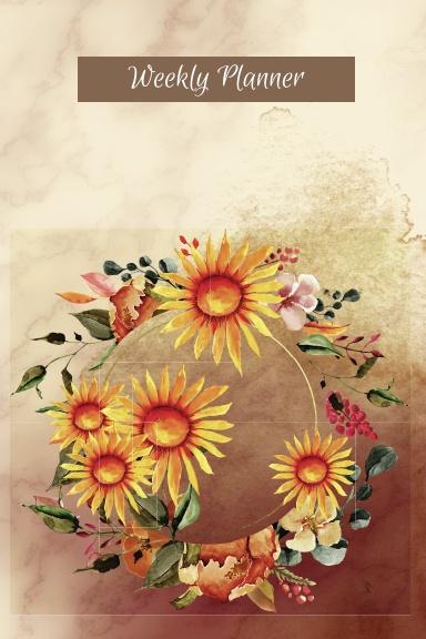 Sunflower Weekly Planner