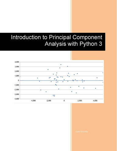 Introduction to Principal Component Analysis with Python 3