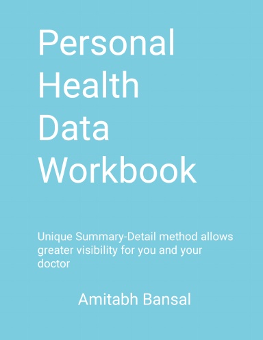 Personal Health Data Workbook
