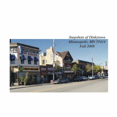 Snapshots of Dinkytown Minneapolis MN 55414 - Fall 2008