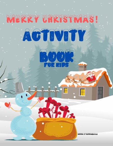 Merry Christmas activity book for kids