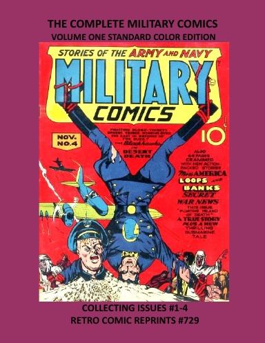 THE COMPLETE MILITARY COMICS VOLUME ONE STANDARD COLOR EDITION