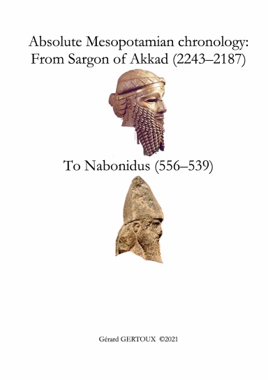 Absolute Mesopotamian chronology: From Sargon of Akkad (2243–2187) to ...