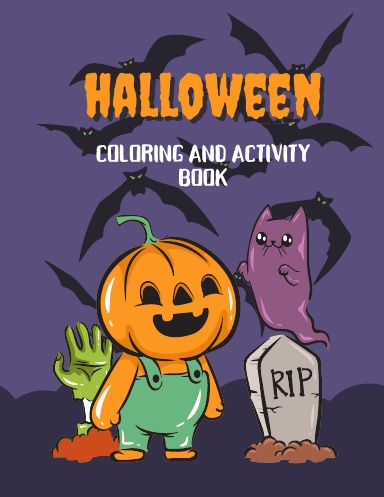 HALLOWEEN COLORING AND ACTIVITY BOOK
