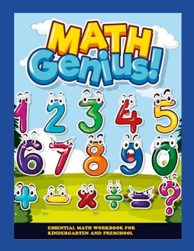 Maths Genius: Preschool Counting Math Workbook, For Kids Ages 3 to 6 ...