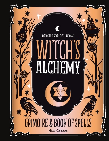 coloring book witchcraft