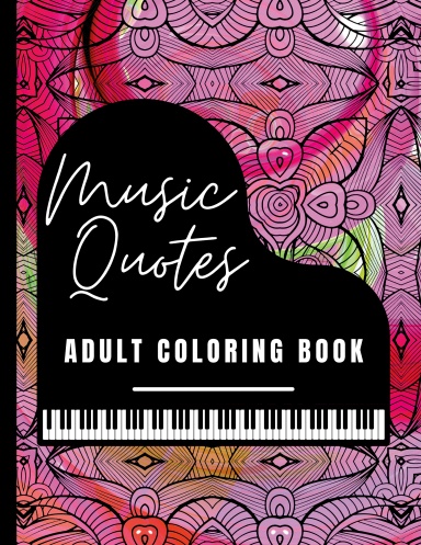 Music Quotes Coloring Pages
