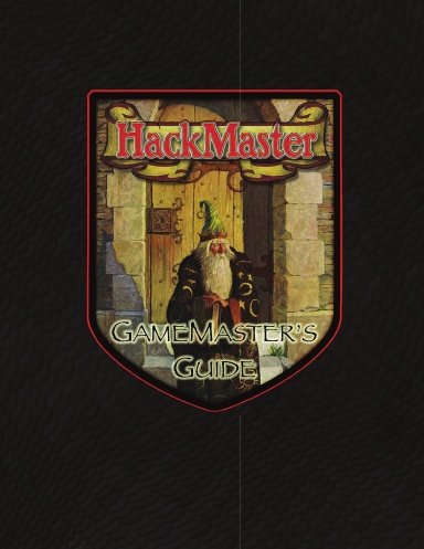 HackMaster GameMaster's Guide (soft bound, full color version)