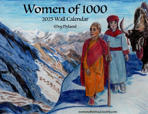 Women of 1000 AD: 2025 Calendar