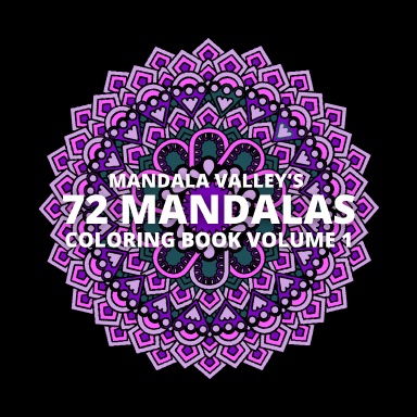 72 Mandalas Coloring Book Volume 1