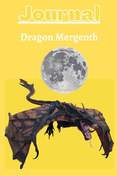 Dragon Journal Mergenth with a yellow background
