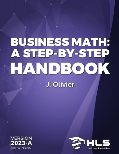 Business Math: A Step-by-Step Handbook