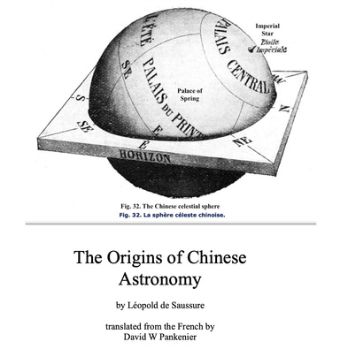 The Origins of Chinese Astronomy