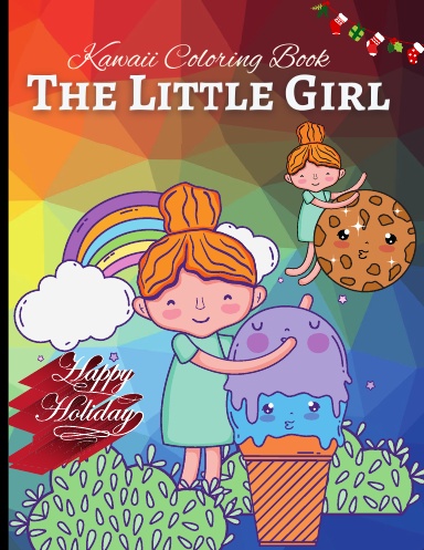 The Little Girl : Kawaii Coloring Book for Girls, Best Gift, Pages 50 ...