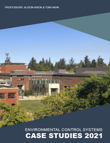 Environmental Control Systems I 2021 Case Studies