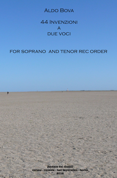 44 invenzioni a due voci for recorders