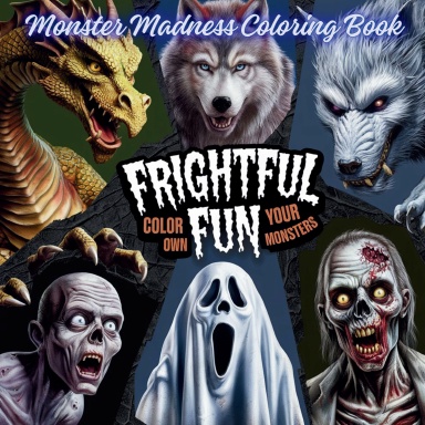 Frightful Fun - Color Your Own Monsters