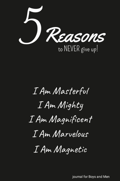 5 Reasons to NEVER give up! I Am Masterful, I Am Mighty, I Am ...