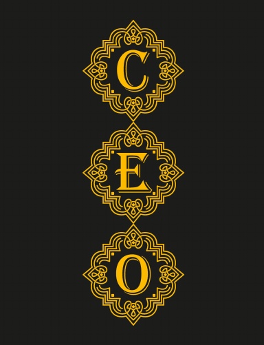 Classic Chief Executive Officer Monogram Professional Compendium For ...