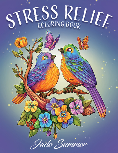 Stress Relief Coloring Book